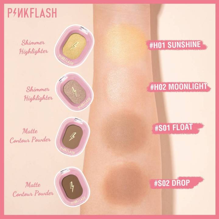Pink Flash- F02 Soft Pigment Face Contour H02 | Daraz.com.np
