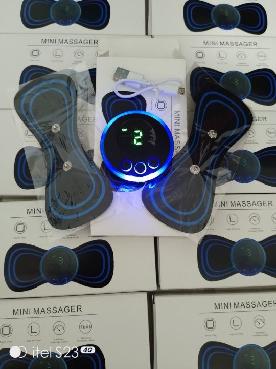Mini Massager Tens Machine ( Daule Pad 2 PCS ) | Daraz.com.bd
