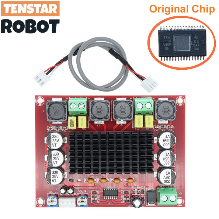 Original Chip TPA3116 D2 XH-M543 12V 24V 120W*2 Dual Channel Digital ...