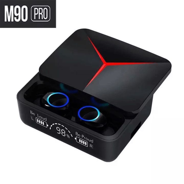M90 pro earbuds tws earphone touch control wireless Bluetooth 5.3 ...