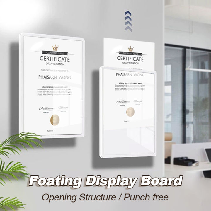 A4/A5 Display Hanging Wall Board Billboard Acrylic Suspension Poster ...