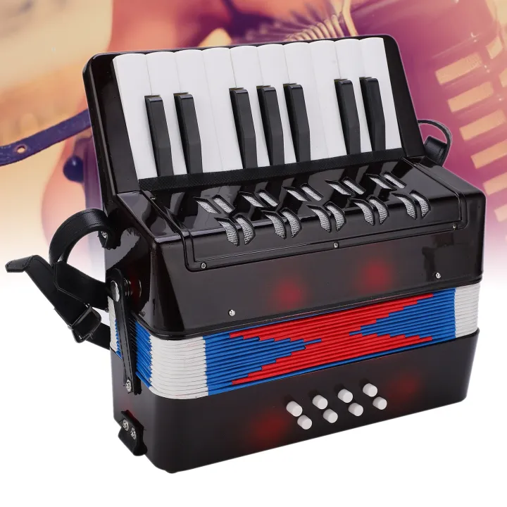 Accordion Musical Piano Keyboard Rhythm Training Spring Instrument 17 ...