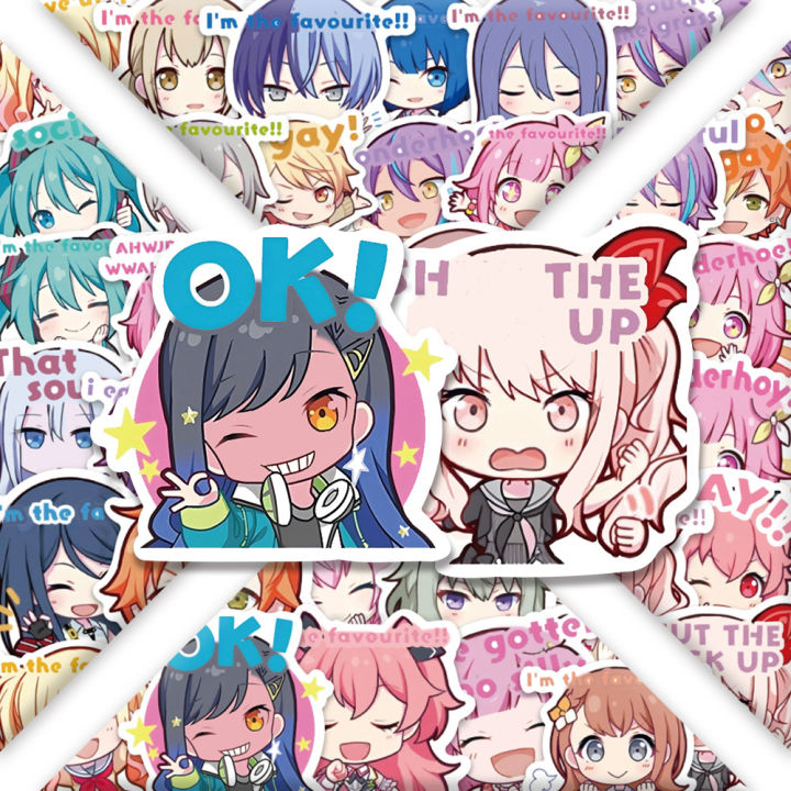 10/30/60pcs Project Sekai: Colorful Stage!! feat Anime Game Stickers ...