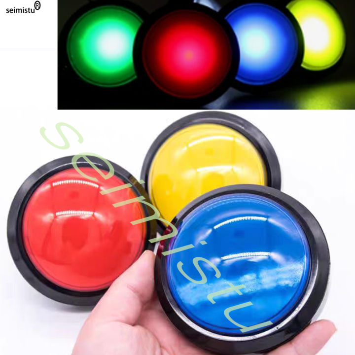100mm Light Big Push Button Illuminated Led Answerer Switch Video ...