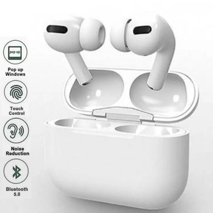 Airpods Air Pro 3rd Gen TWS (True Wireless Stereo) Bluetooth Earbuds Dual Earphones Headset ...