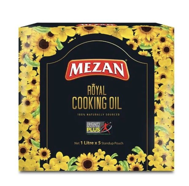 Meezan Royal Cooking Oil 1x5 Ltr Carton | Daraz.pk