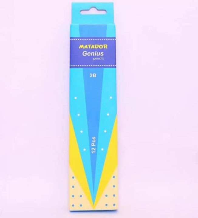 Matador Genius Pencil 2B ( 1 pkt - 12 pcs ) . | Daraz.com.bd