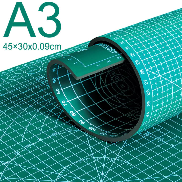 A3 Cutting Pad PVC Table Pad Leather Process Anti Cutting Double-Sided ...