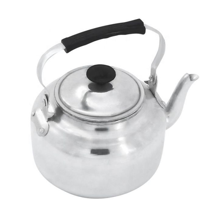 3Litar Master Chef Silver Aluminium Tea Kettle: Buy Online At Best ...