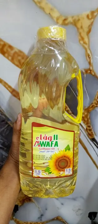 Al Wafa Sunflower Oil 1.5Liter | Daraz.lk