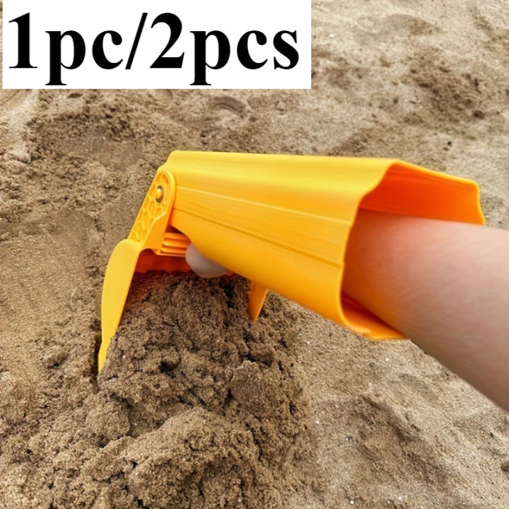 1pc/2pcs Pro Sand & Snow Shovel - Vibrant Orange Beach Digging Tool for ...