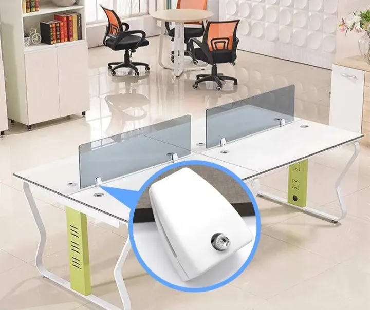 Pack Of 20 PCS Partition Clamp for Workstation Office Tables | Daraz.pk