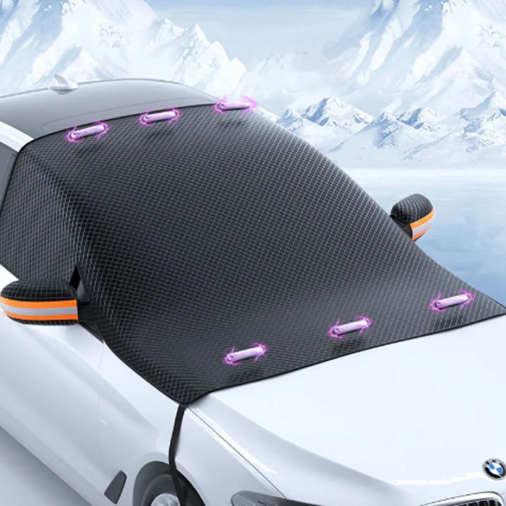 NEW Winter Car Windshield Snow Cover Antifreeze Snow Cover Glass Sun ...
