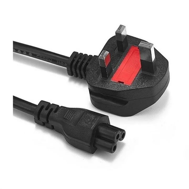 Laptop Power Cable Laptop Power Code 3 PIN Fused | Daraz.lk