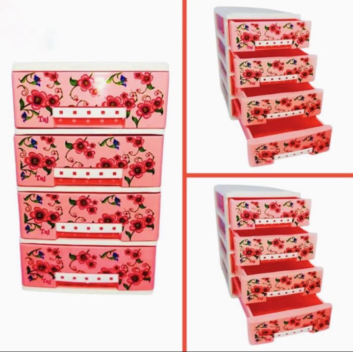 4 step Mini Plastic Wardrop Premium Quality | Daraz.com.bd