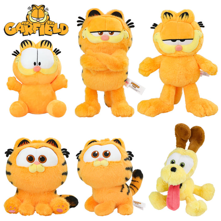 Original Garfield Family Kawaii Plush Toys Soft Cute Cartoon Garfield ...