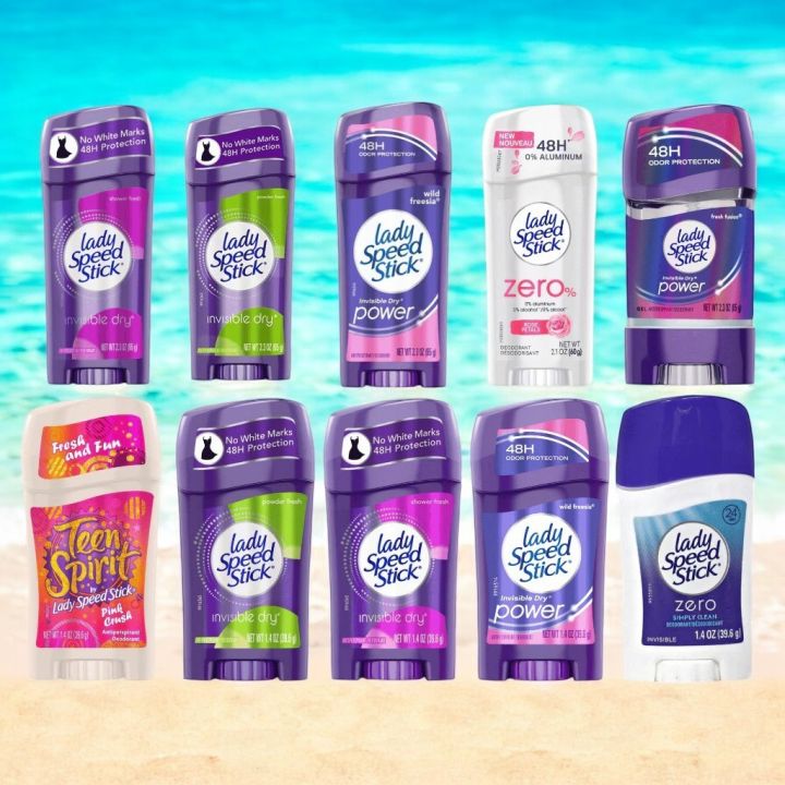 Lady Speed Stick Anti-Perspirant Deodorant Roll on women's deodorant ...