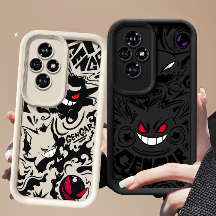 Luxury Pokemon Gengar Print Case for Huawei Honor 200 Pro 90 Lite 5G ...