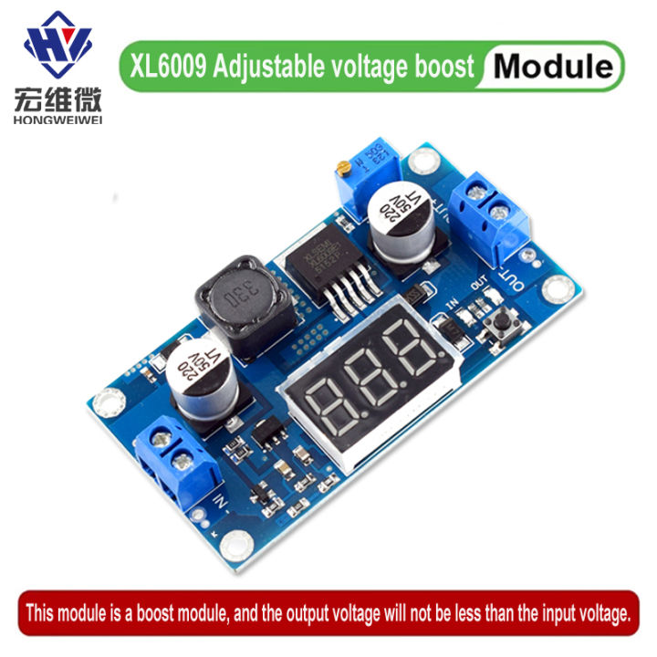Upgraded Version XL6009 Boost Module DC-DC 5V-32V To 5V-40V 4A ...
