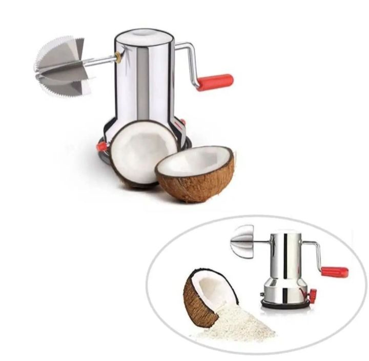 coconut scrapper coconut graters original stainless Steel | Daraz.lk