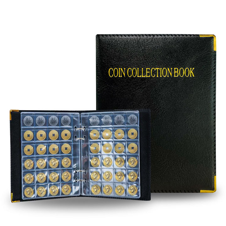 120/240/360 Coins Storage Book Large-Capacity Commemorative Coin ...
