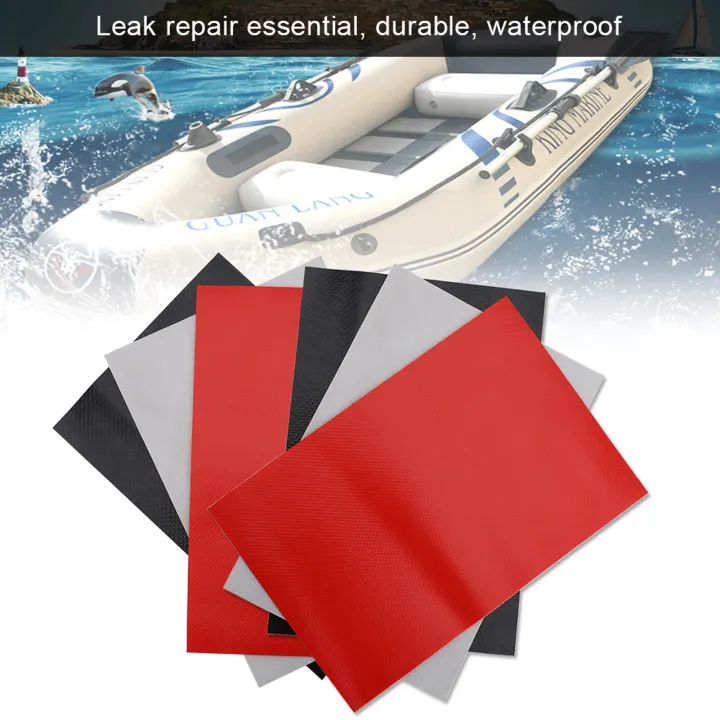 PVC Repair Patches Kit Set Accessory for Inflatable Raft Boat Canoe ...