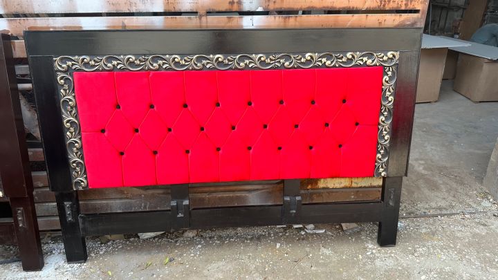 Double bad king size solad wooden structure, good quality, low price ...