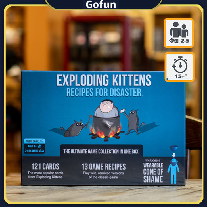 Exploding Kittens recipes for disaster board game | Shop.com.mm