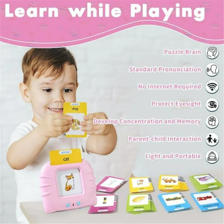 Talking Flash Cards (English), Learning Sensory Toys for Autistic ...