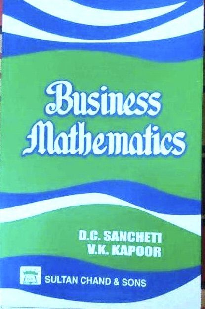 Business Mathematics by V.K Kapoor | Daraz.com.bd