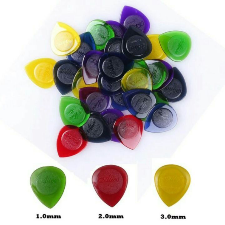Alice AP-J Durable Clear PC Guitar Pick | Daraz.com.np