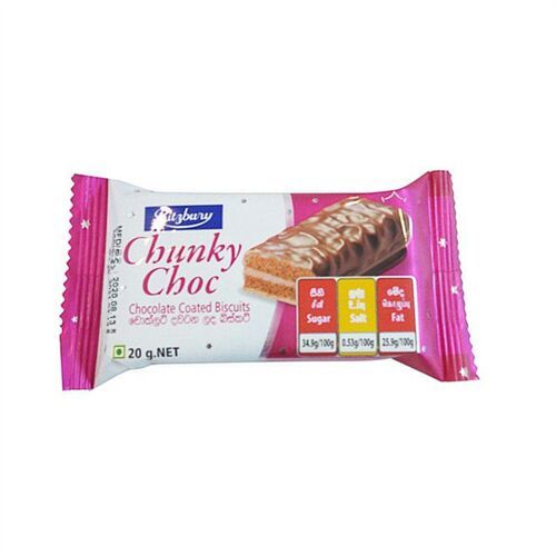 Ritzburry Chunky Choc Chocolate Coated Biscuits 20G X 24 Pkt Box | Daraz.lk
