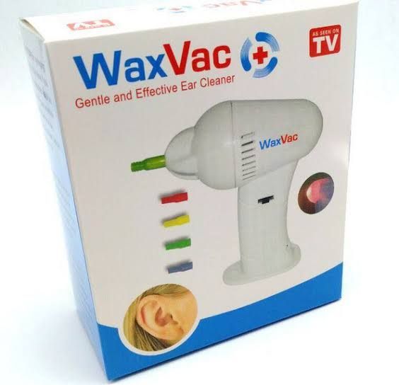 Wax Vac Ear Cleaner Vacuum Ear Cleaning System Cordless operation ...
