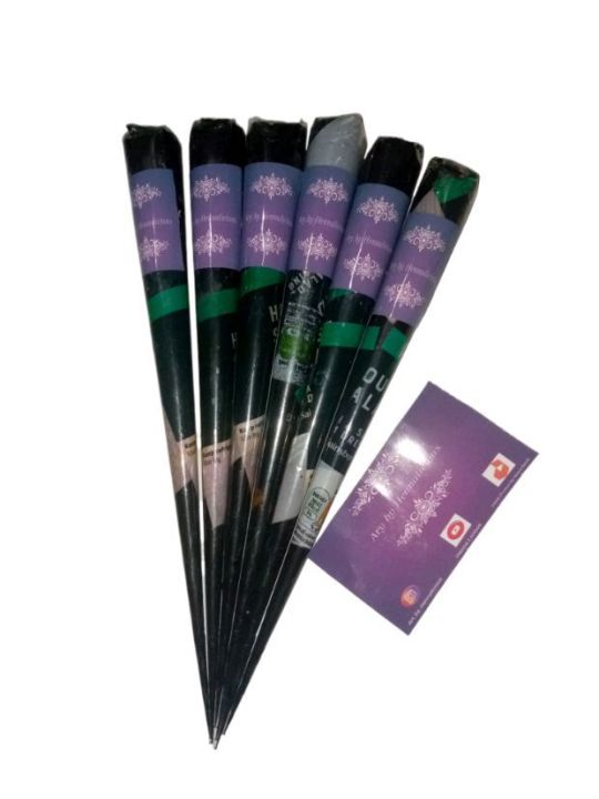 Set of 6 ready to use henna cones | Daraz.pk