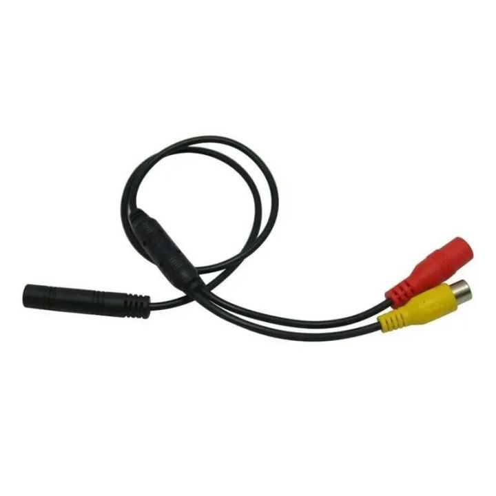 4 PIN Female To CVBS AHD RCA Male Conversion Cable For Rear View Mirror ...