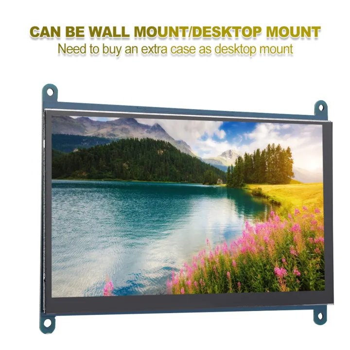 7‑Inch LCD HD Multimedia Interface 1024x600 Ultra HD Display Screen ...