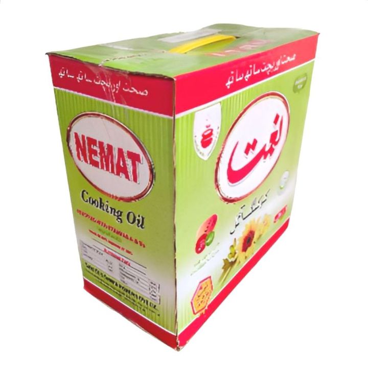 Nemat Cooking oil 1ltr x 5 poly bag | Daraz.pk
