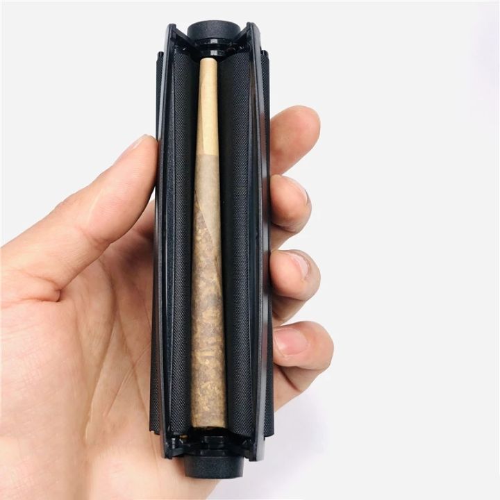 110mm Portable Manual Cigarette Tobacco Herb Roller Cone Rolling ...