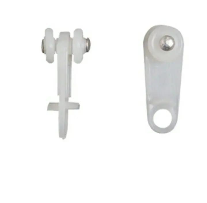 Curtain Runners / Gliders Plastic for Aluminium bar - White. Curtain ...