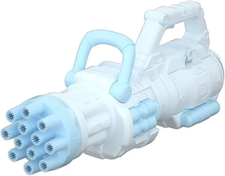 Electric Bubble Gun Sky Blue | Daraz.pk