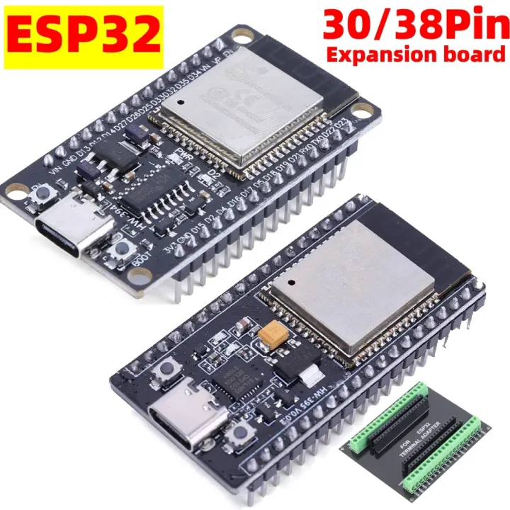 ESP32 Development Board CP2102 Chip NodeMCU-32S Lua 38Pin Module MICRO USB Interface Bluetooth ...