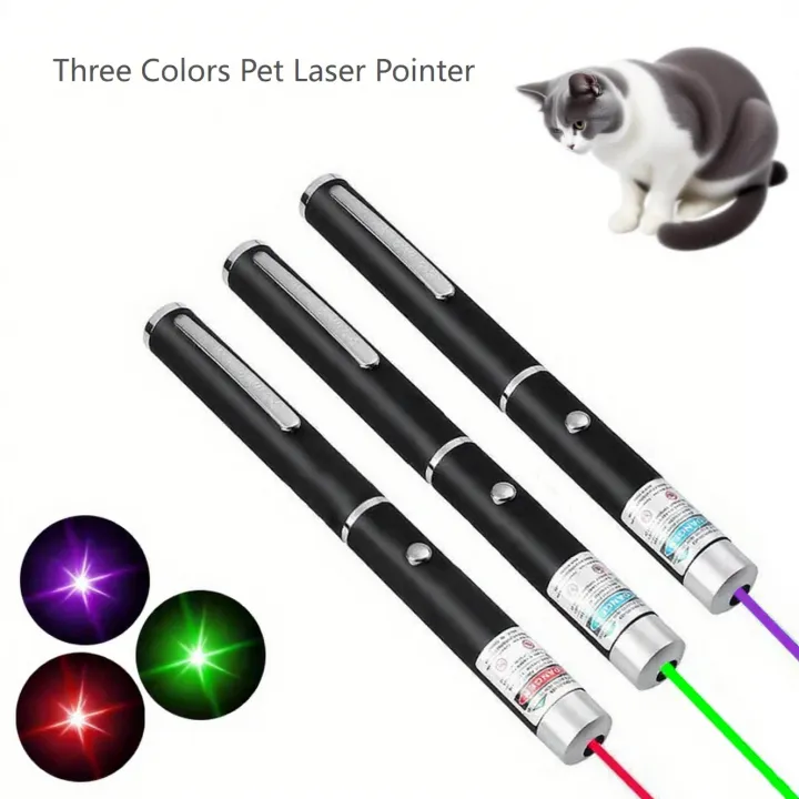 3/5/10pcs Pet Laser Pointer & LED Flashlight - Interactive Cat ...