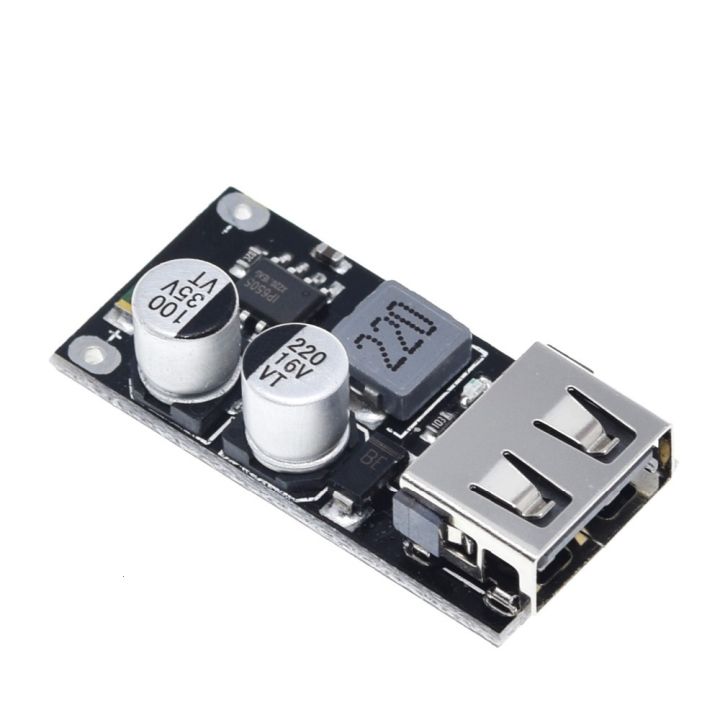 QC3.0 QC2.0 USB DC-DC Buck Converter Charging Step Down Module 6-32V 9V 12V 24V to Fast Quick ...