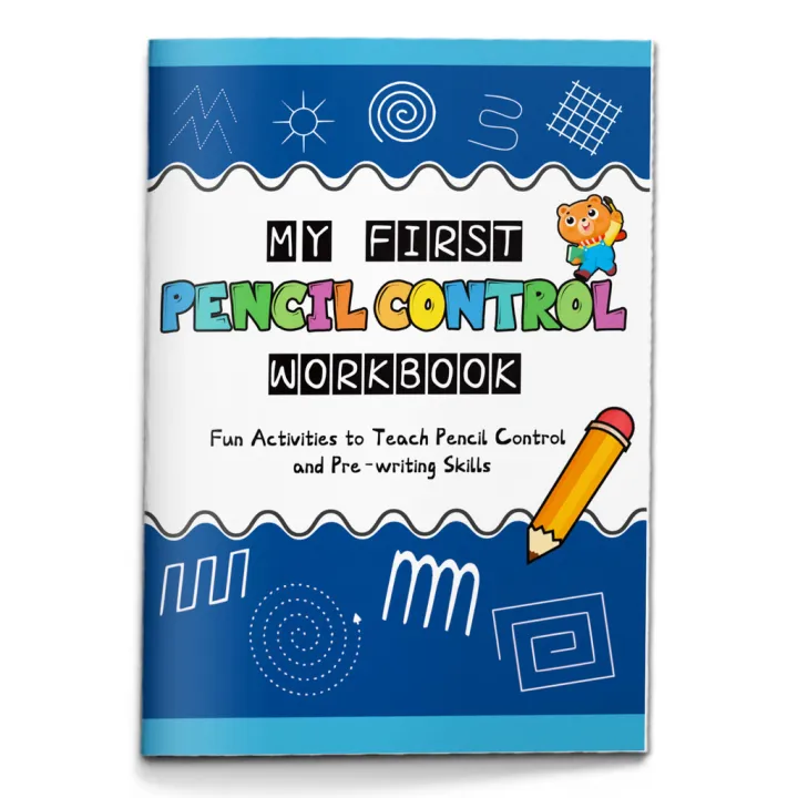 Pencil Control Workbook-Preschool Tracing & Pre-Writing Practice Book ...