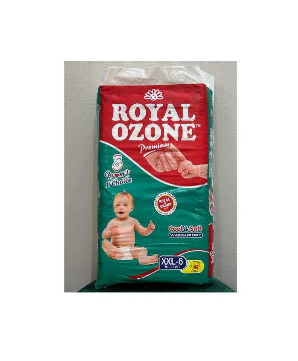 Royal Ozone Baby Diapers 6XXL 50Pcs pack | Daraz.pk