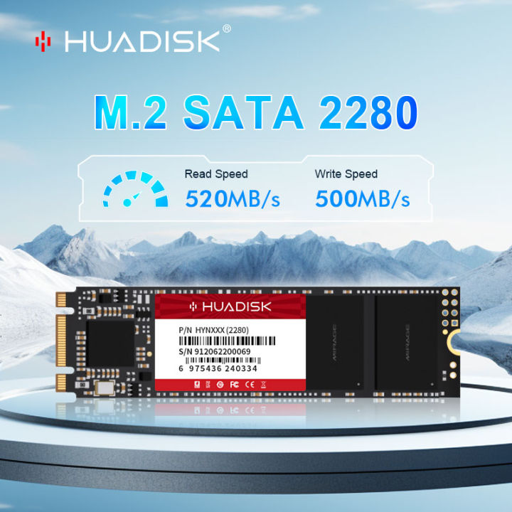HUADISK M2 NGFF SSD Hard Drive Disk 128GB 256GB 512GB 1TB 2TB M2 2280 ...