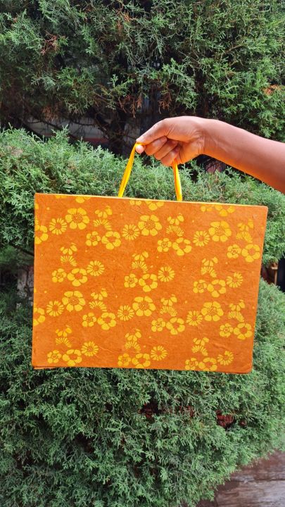 Yellow Nepali Kagaz Gift Box | Daraz.com.np
