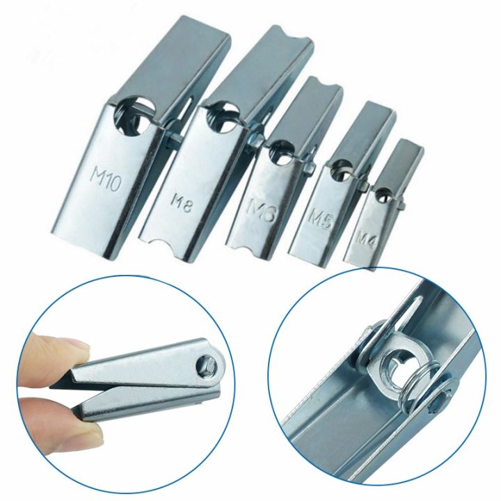 M4 M5 M6 M8 M10 Plasterboard Hollow Wall Cavity Wall Fixing Spring ...