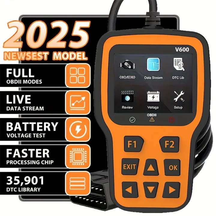 OBD2 Scanning Tool, Code Reader, Quick Clearing Of Fault Codes ...