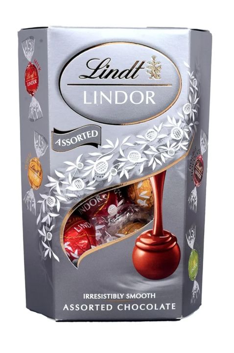 Lindt Lindor Assorted Silver Limited Edition, 200g | Daraz.com.np